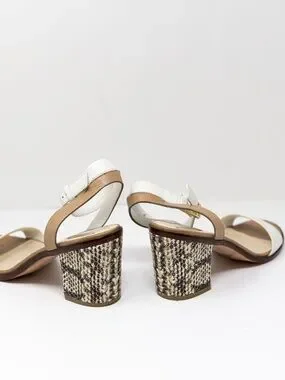 Cole Haan | Shoes | Cole Haan Cambon Genuine Leather Ankle Strap Open ...
